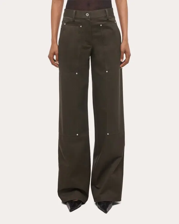 Helmut Lang Chino Twill Rivet Carpenter Pants
