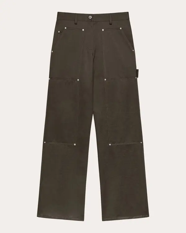 Helmut Lang Chino Twill Rivet Carpenter Pants