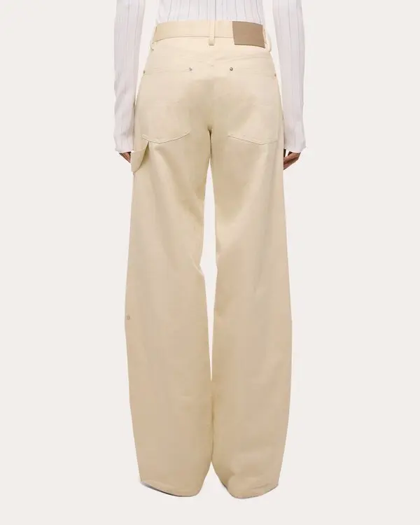 Helmut Lang Chino Twill Rivet Carpenter Pants