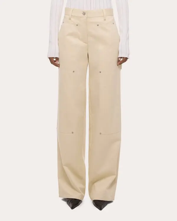 Helmut Lang Chino Twill Rivet Carpenter Pants