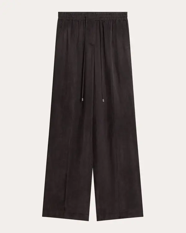 Helmut Lang Fluid Microsuede Pull-on Pants