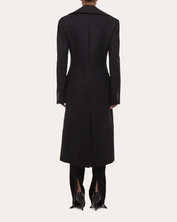 Helmut Lang Sculptural Twill Coat