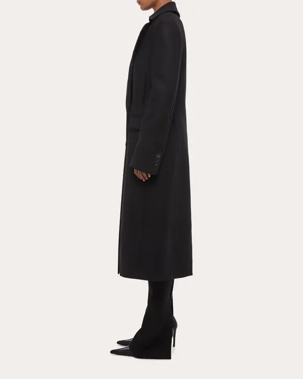 Helmut Lang Sculptural Twill Coat