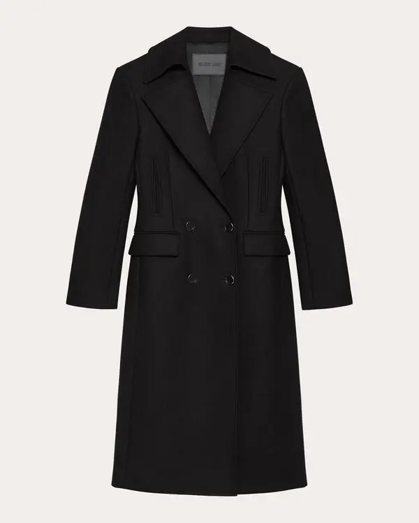 Helmut Lang Sculptural Twill Coat
