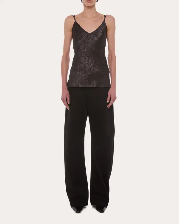 Helmut Lang Crinkle Slip Tank Top