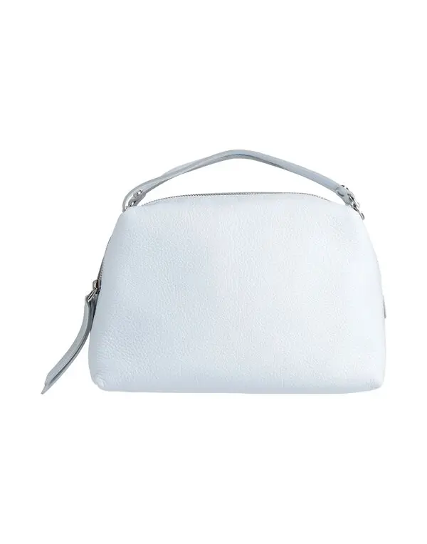 GIANNI CHIARINI Pebbled-leather Boston Bag - Blue