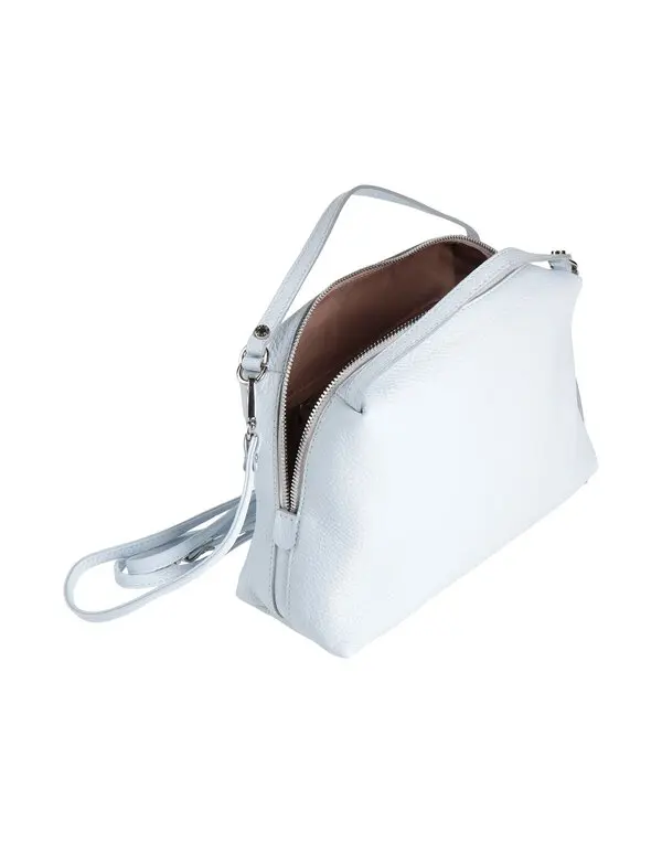 GIANNI CHIARINI Pebbled-leather Boston Bag - Blue