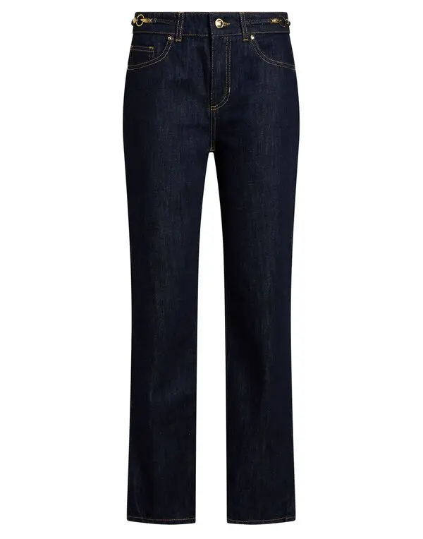 Just Cavalli Cotton Denim Tapered Jeans