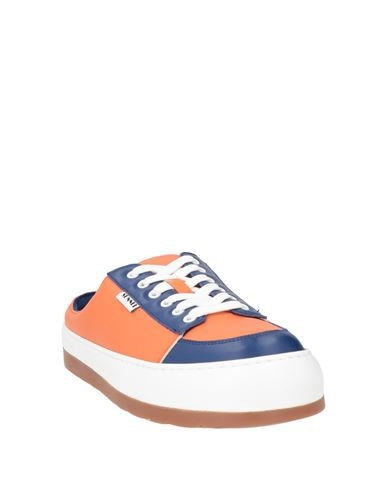Sunnei Leather And Textile Fibers Sneakers