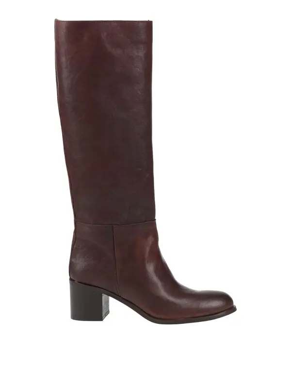 DIVINE FOLLIE Boot Chocolate Size Leather