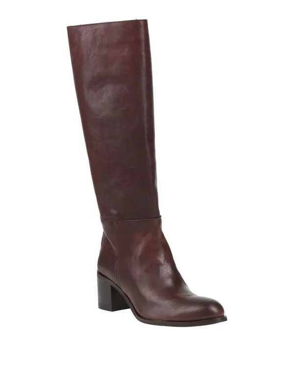DIVINE FOLLIE Boot Chocolate Size Leather