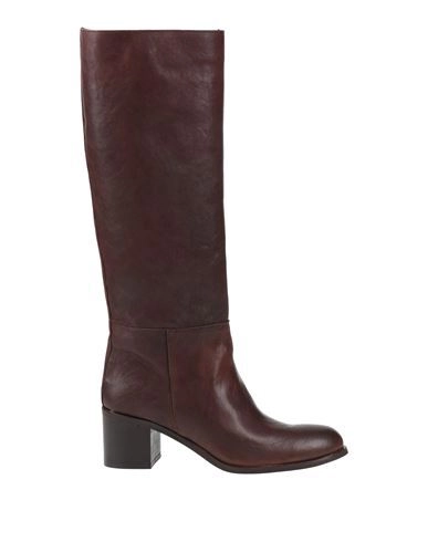 DIVINE FOLLIE Boot Size Leather - Chocolate Brown
