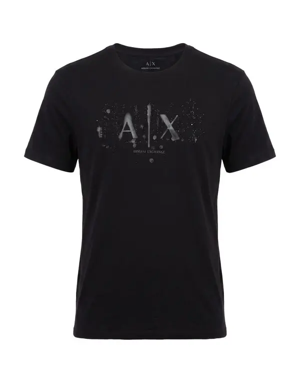 Armani Exchange T-shirt Size Cotton - Black