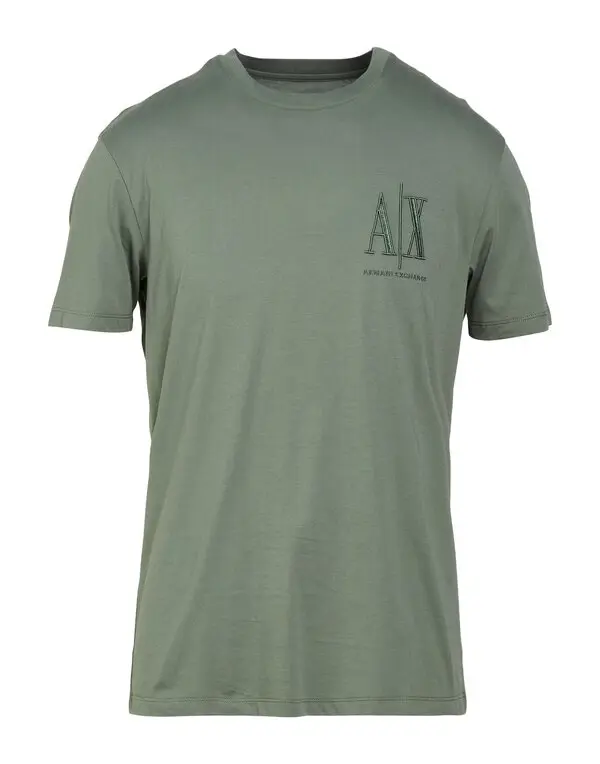Armani Exchange T-shirt Size Cotton - Sage Green