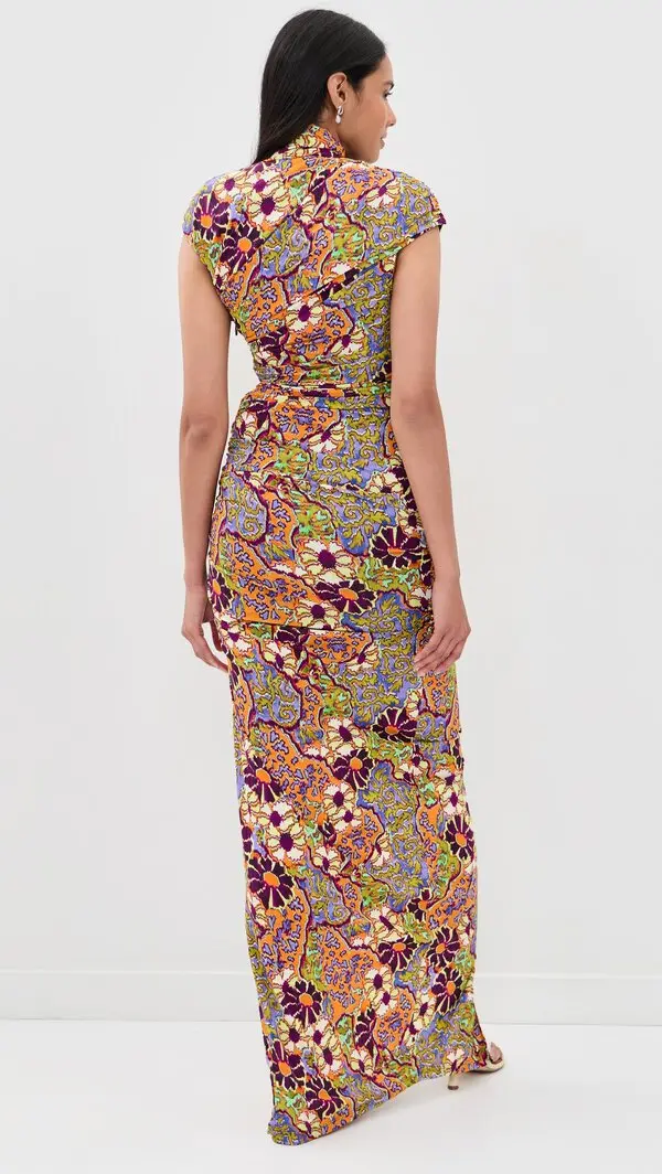 ALEMAIS Joanna Midi Dress