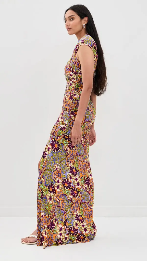ALEMAIS Joanna Midi Dress