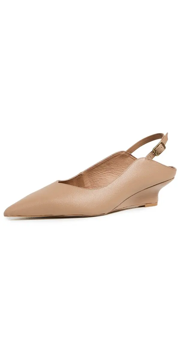 Intentionally Blank Lift Wedge Heels