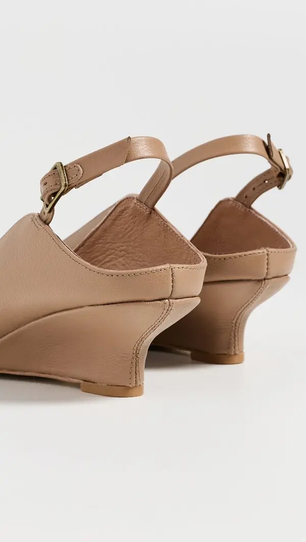 Intentionally Blank Lift Wedge Heels