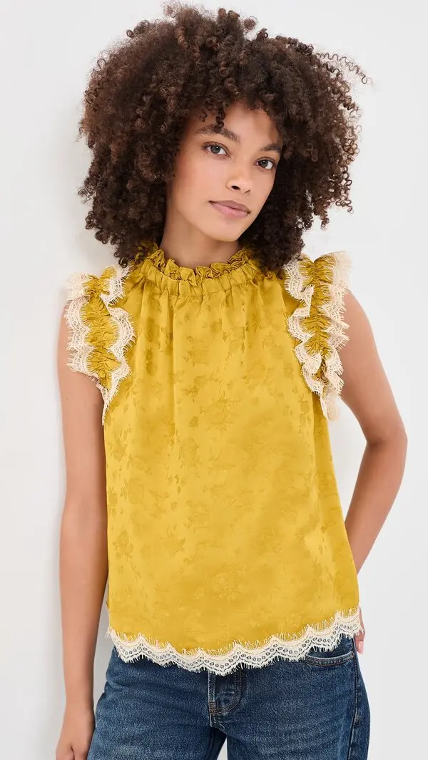 Sea Flutter Sleeve Top