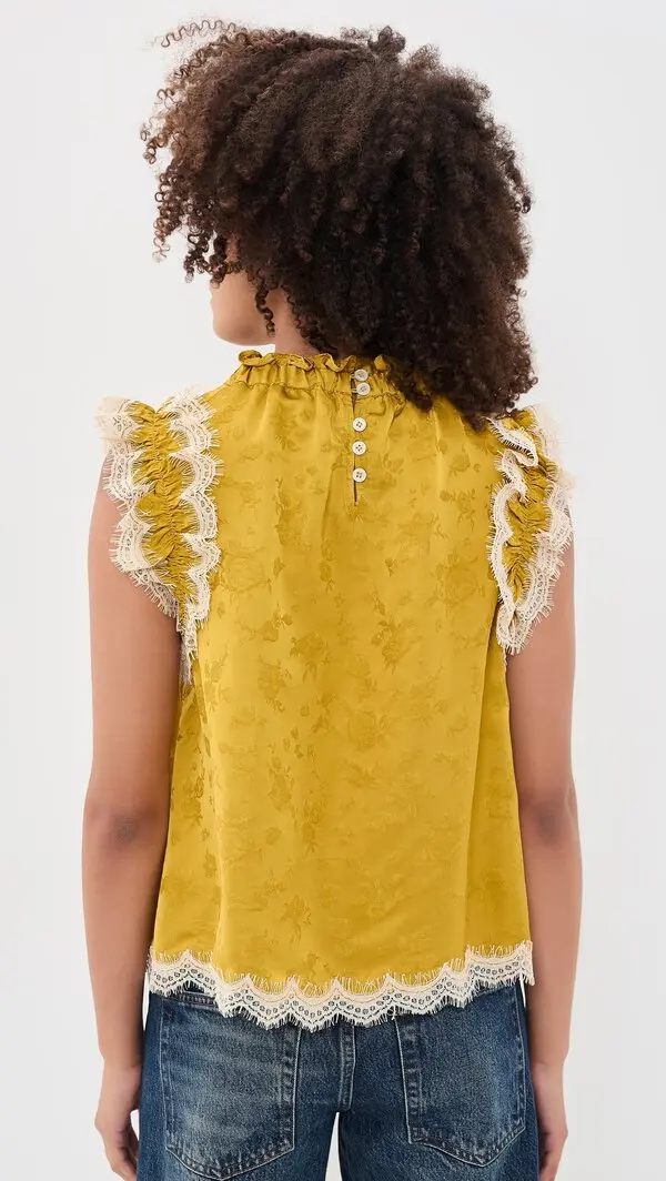 Sea Flutter Sleeve Top