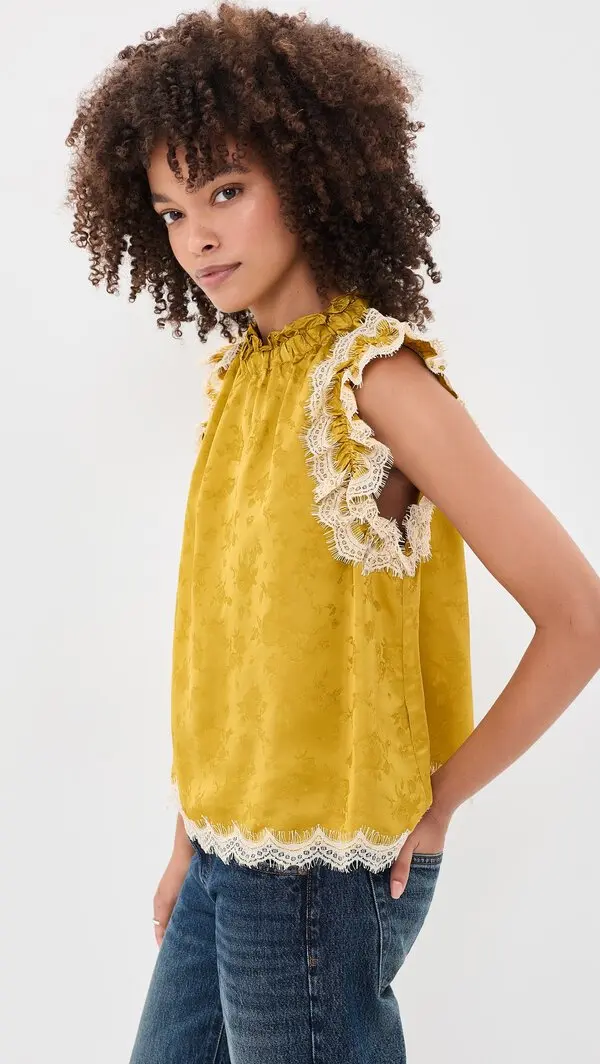 Sea Flutter Sleeve Top