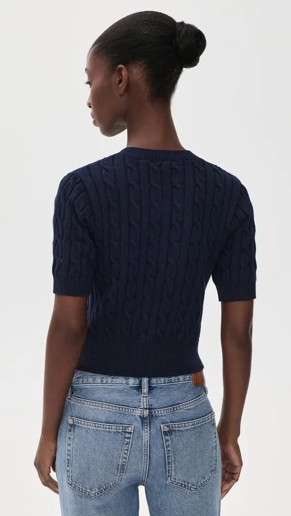 FAVORITE DAUGHTER The Cafe Cable Cardigan