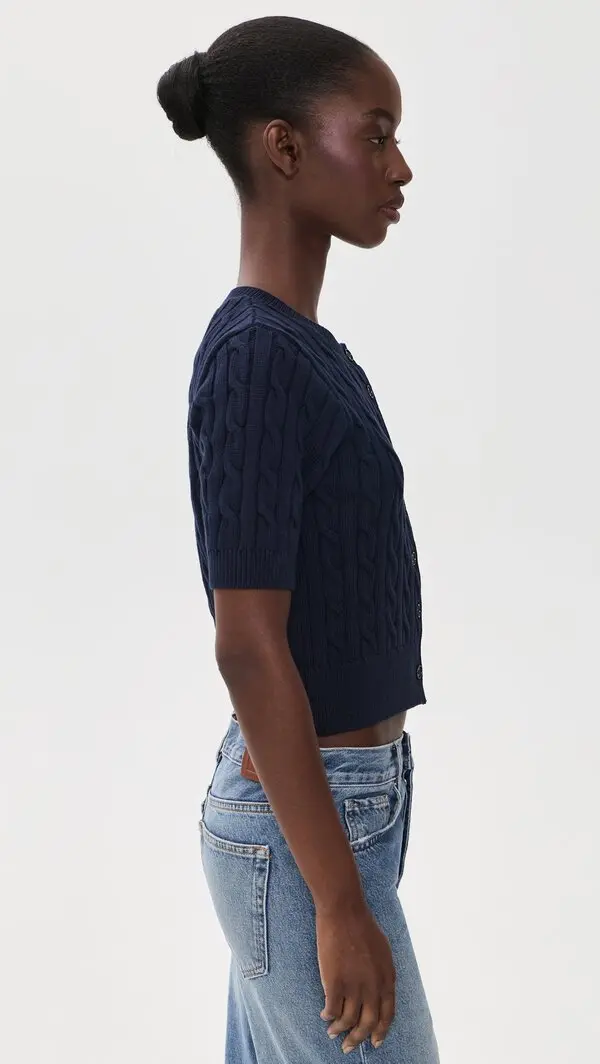 FAVORITE DAUGHTER The Cafe Cable Cardigan