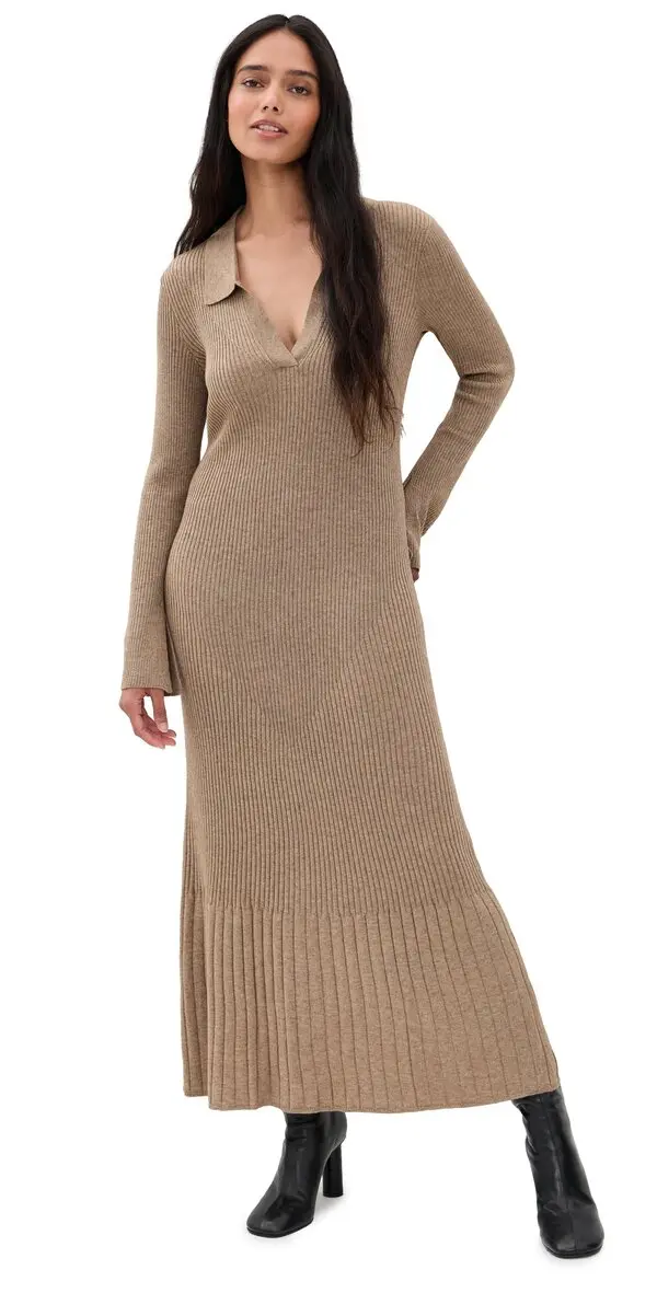 O.P.T Nicole Ribbed Knit Dress