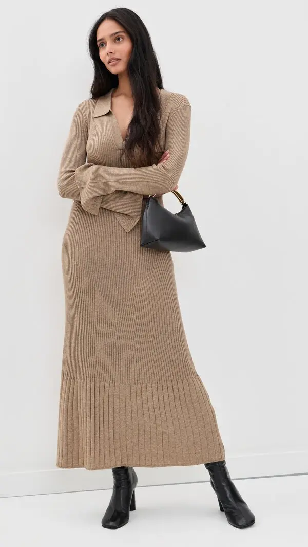 O.P.T Nicole Ribbed Knit Dress