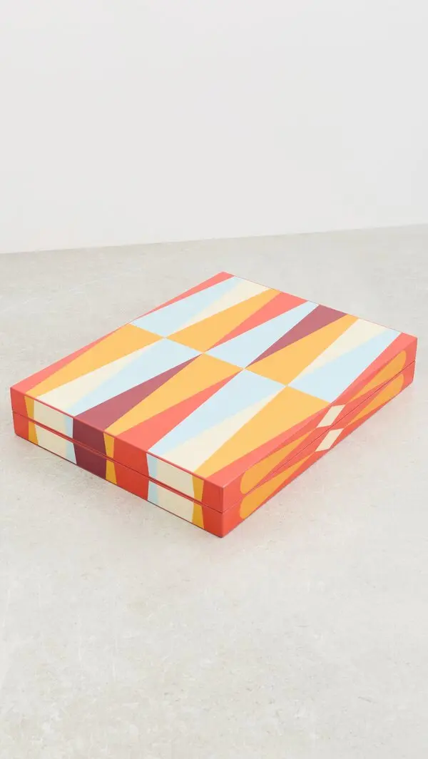 PRINTWORKS Lacquered Backgammon Set Multi - One-color