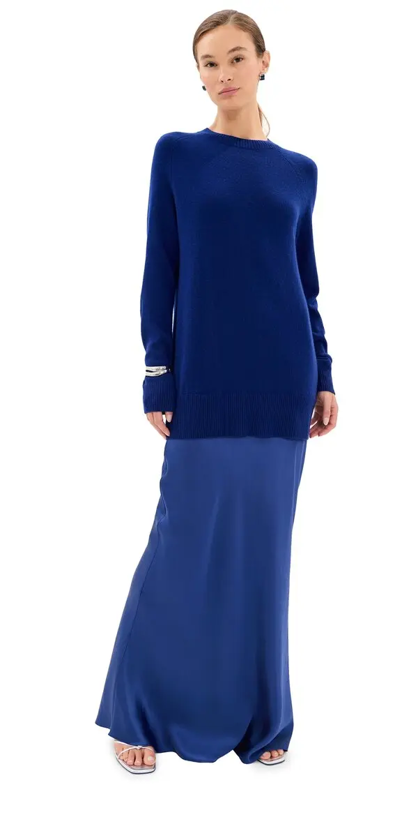 Christopher Esber Monument Long Silk Dress