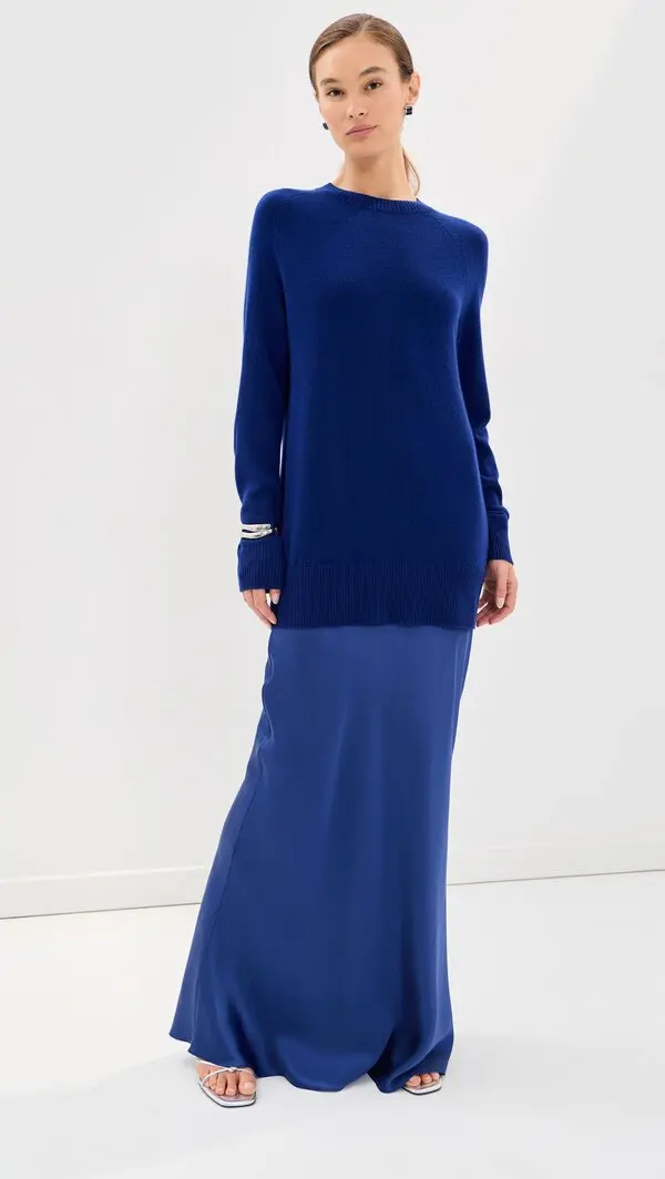 Christopher Esber Monument Long Silk Dress