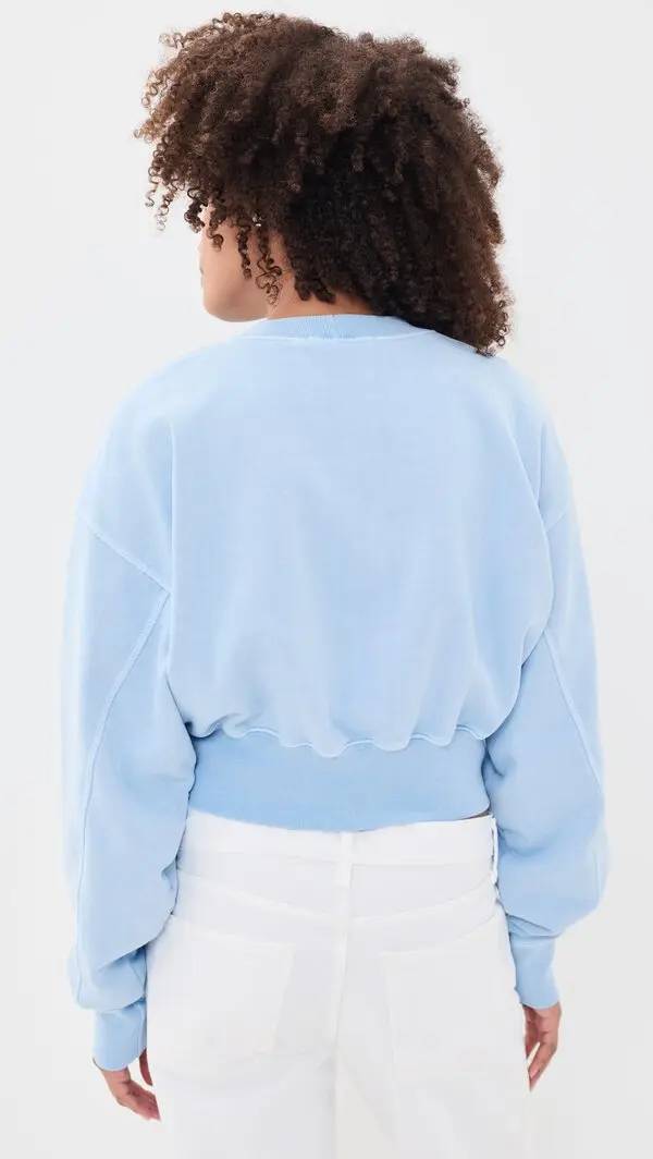SLVRLAKE Crop Crew Sweatshirt