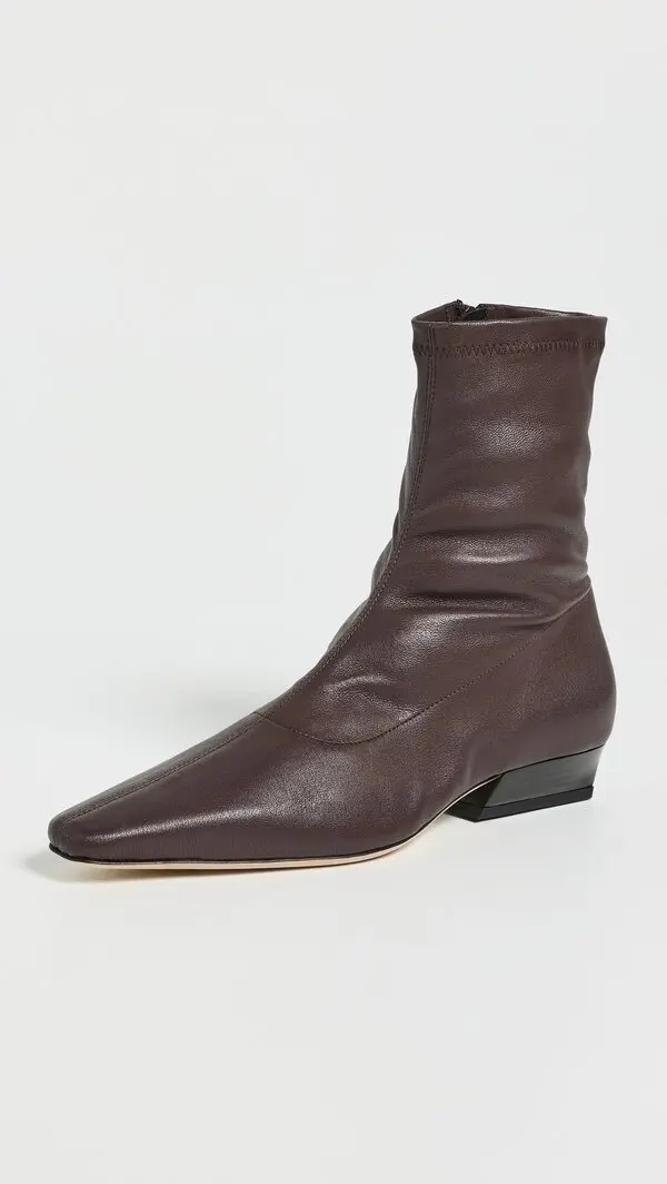 Staud Wally Sock Flat Ankle Boots