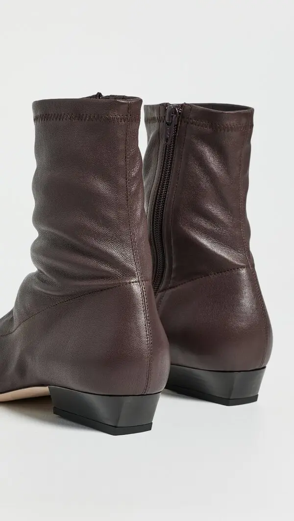 Staud Wally Sock Flat Ankle Boots