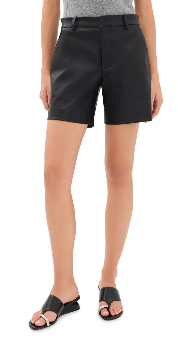 Sprwmn Lambskin Trouser Shorts
