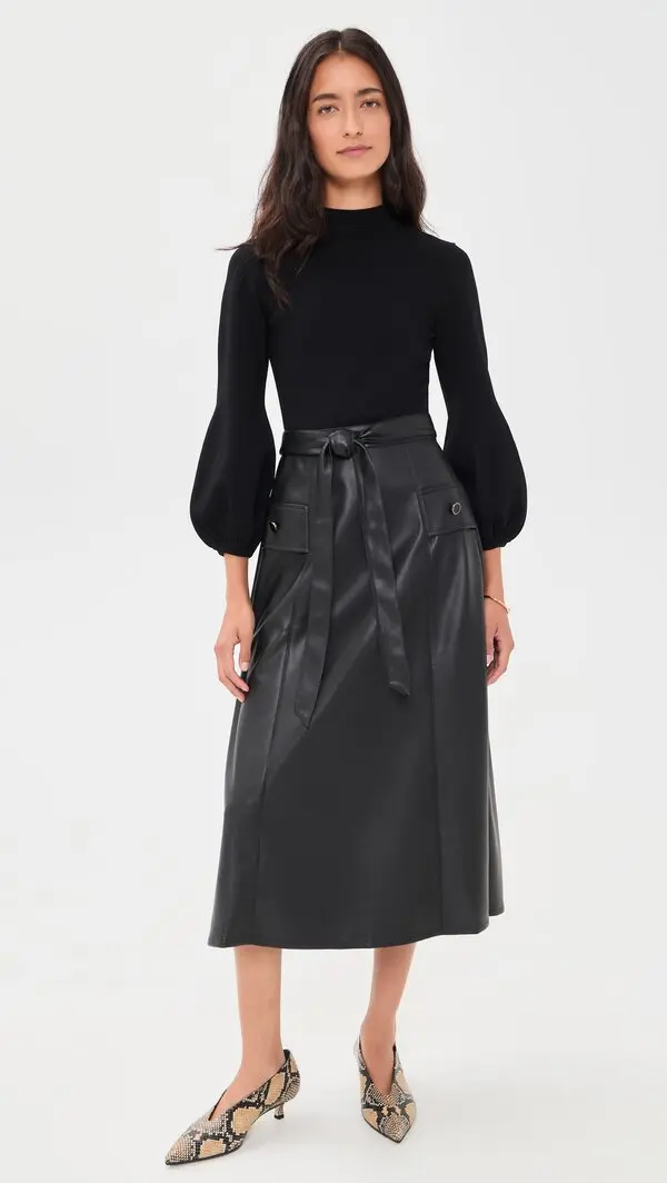 Shoshanna Aspen Midi Dress