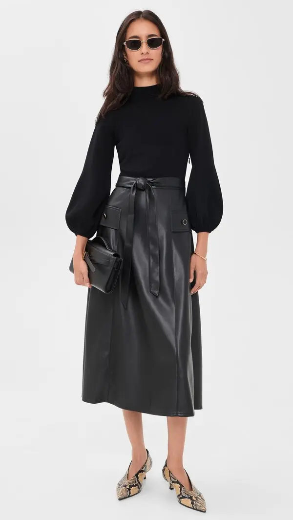 Shoshanna Aspen Midi Dress