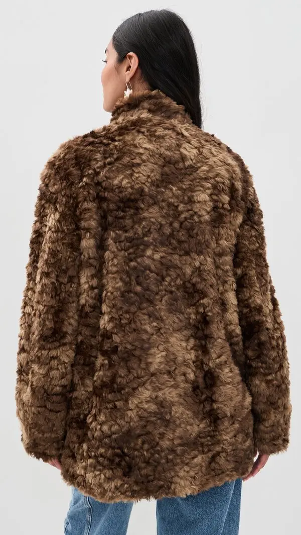 Isabel Marant Étoile Faux Fur Jya Coat