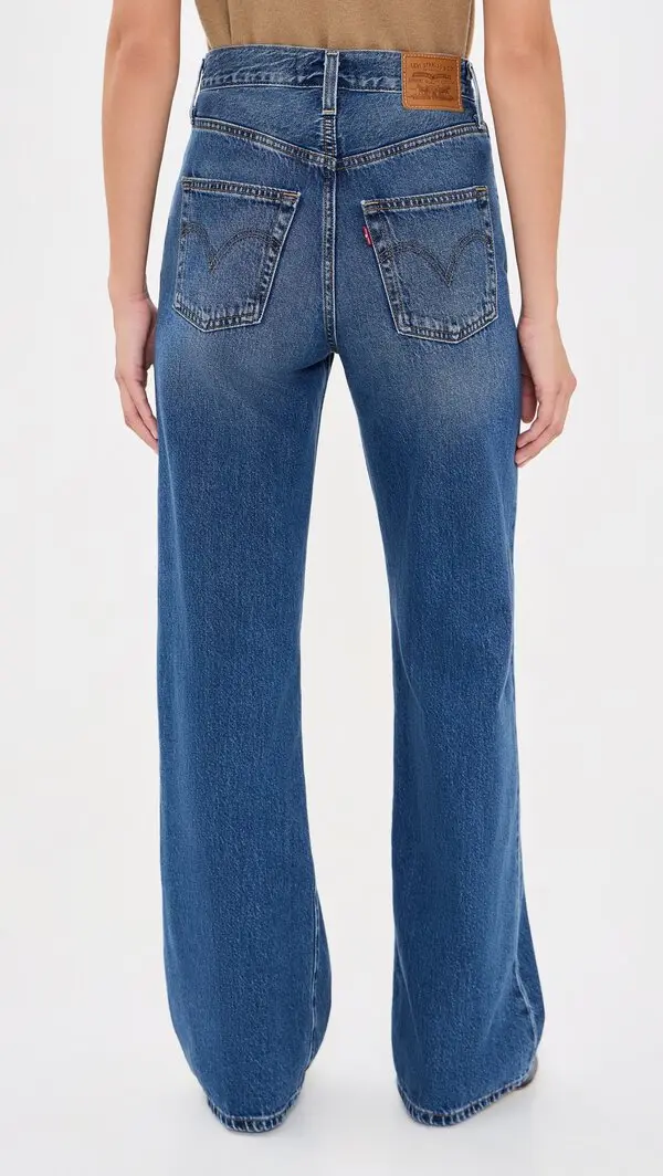 LEVI'S Ribcage Wide Leg Jeans