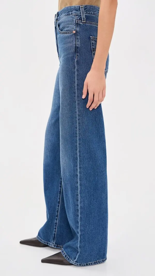 LEVI'S Ribcage Wide Leg Jeans