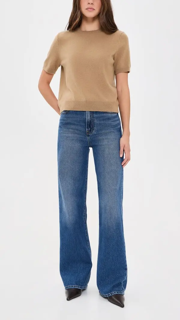 LEVI'S Ribcage Wide Leg Jeans