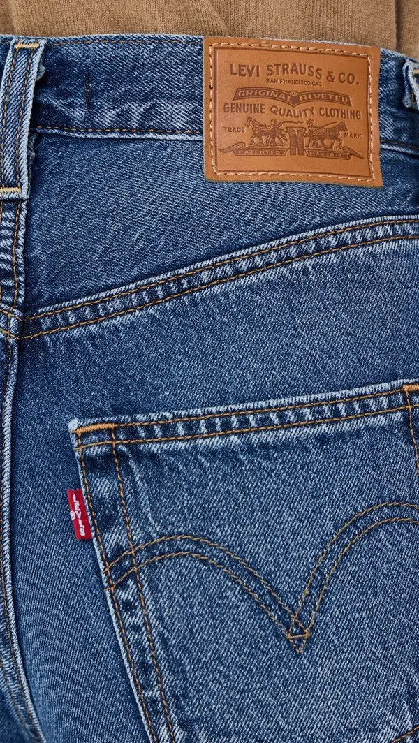 LEVI'S Ribcage Wide Leg Jeans