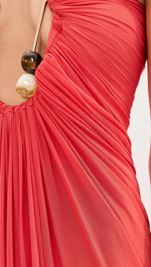 Christopher Esber Helix Crystal Strapless Gown