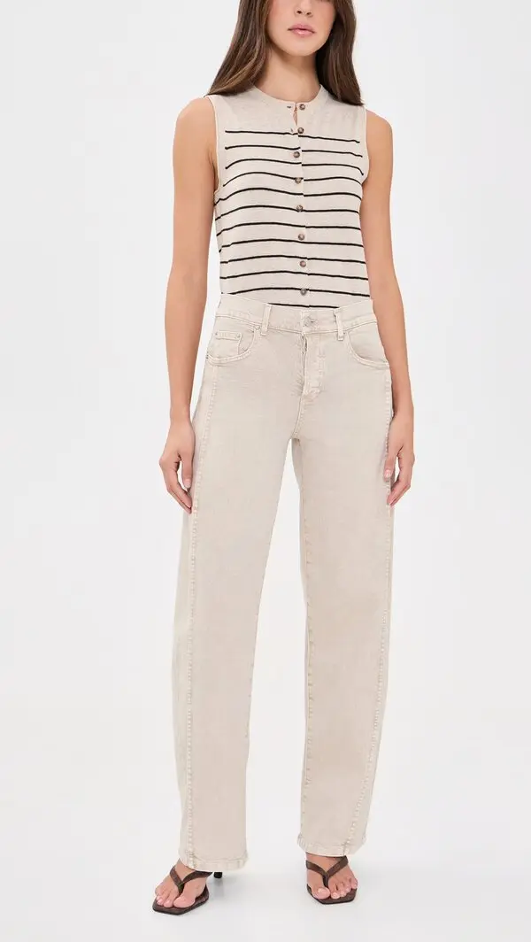 LE JEAN Nomad Tuck Jeans