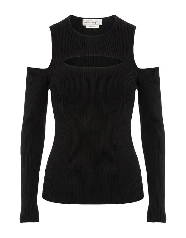 Alexander McQueen Sweater Size Viscose, Polyamide, Polyester, Elastane