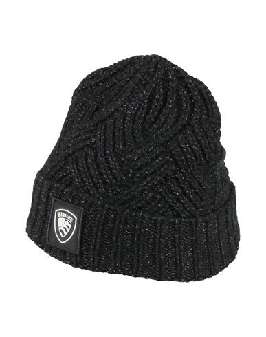 BLAUER. Beanie Hat - Black