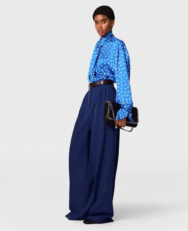 Stella McCartney Pleated Wool Trousers