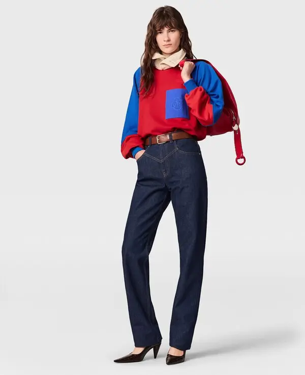 Stella McCartney Chaps Stitch Slim-leg Jeans