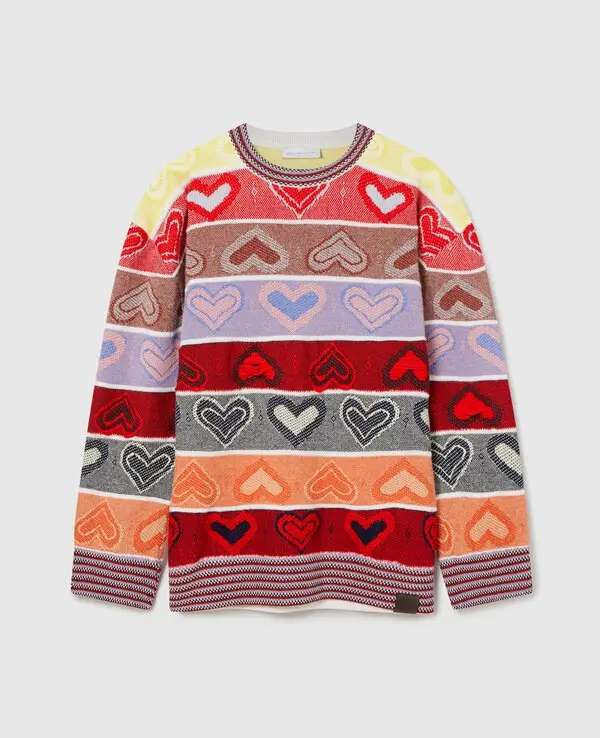Stella McCartney Heart Fair Isle Jumper